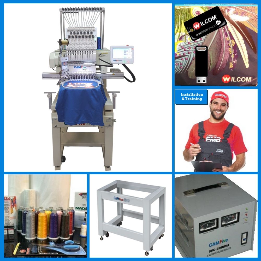 Full Package Embroidery Machines – CAMFive EMB